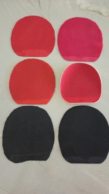 6x Table tennis Ping Pong Rubbers DHS Friendship TSP Pips Out Deal Bulk ...