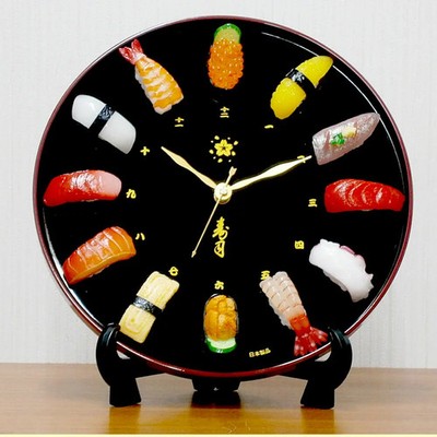 Sushi Clock Food Sample Wall Clock Table Clock Japanese Decor Gift | eBay