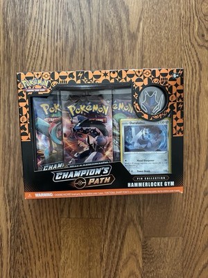Pokemon Champion’s Path Pin Collection Hammerlocke Gym Pin Box Factory ...