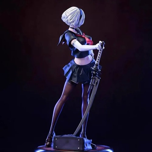 Nier:Automata Anime Figure Yorha No. 2 Type B (2B) Figurine PVC ...