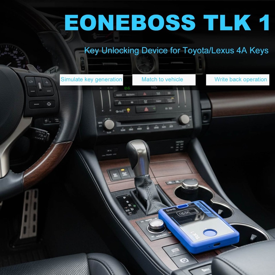 EONEBOSS TLK 1 Key Unlocking Device Fit for Toyota/Lexus 8A-AA BA B9 B8 ...