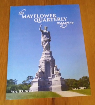 The Mayflower Quarterly Magazine Fall 2017 Vol. 83 No. 3 Fast Free US ...