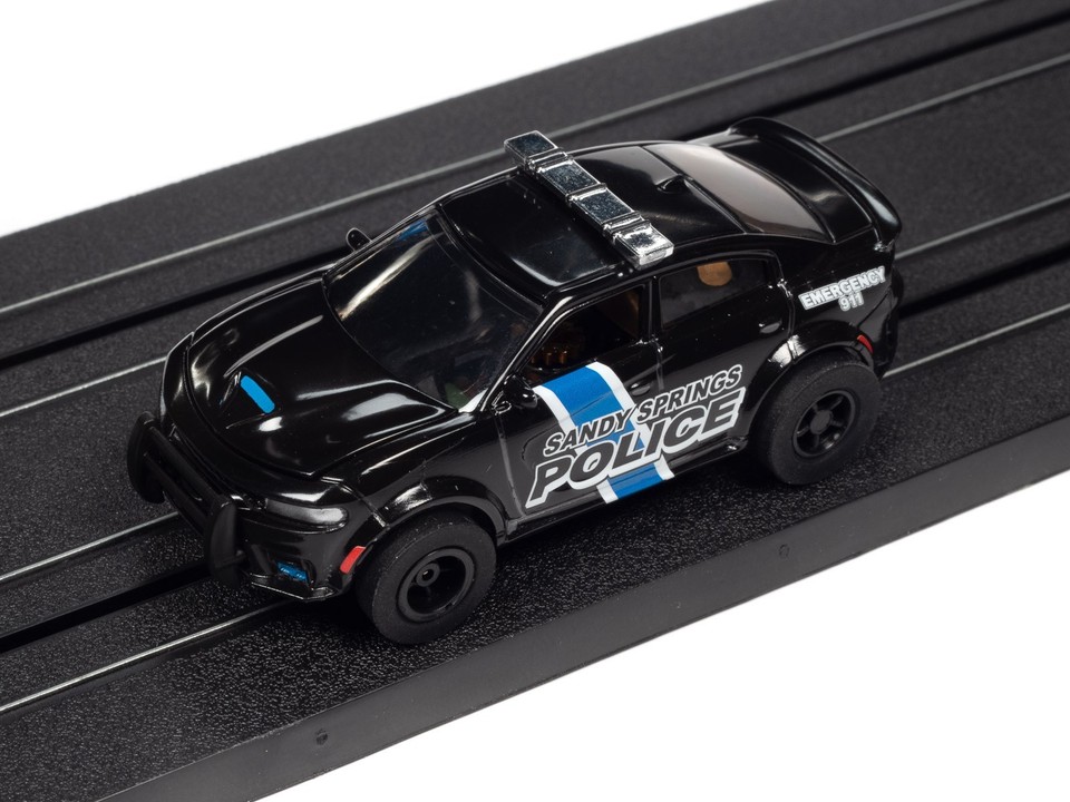 Auto World 2021 Dodge Charger SRT Sandy Springs Police HO Scale Slot ...