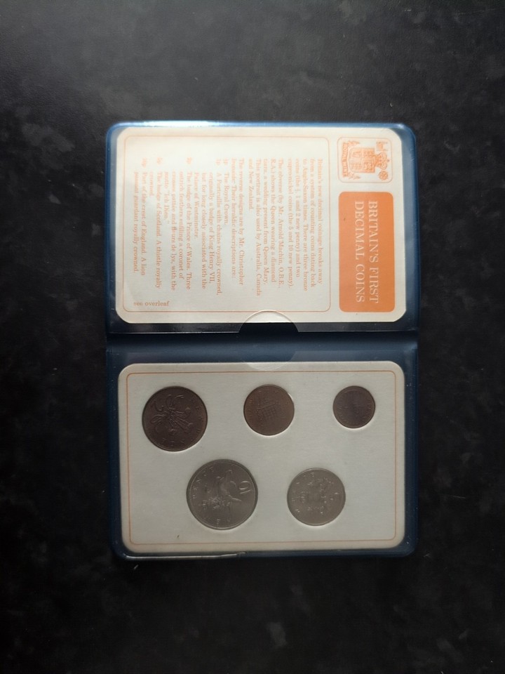 Britain's First Decimal Coin Set | eBay UK
