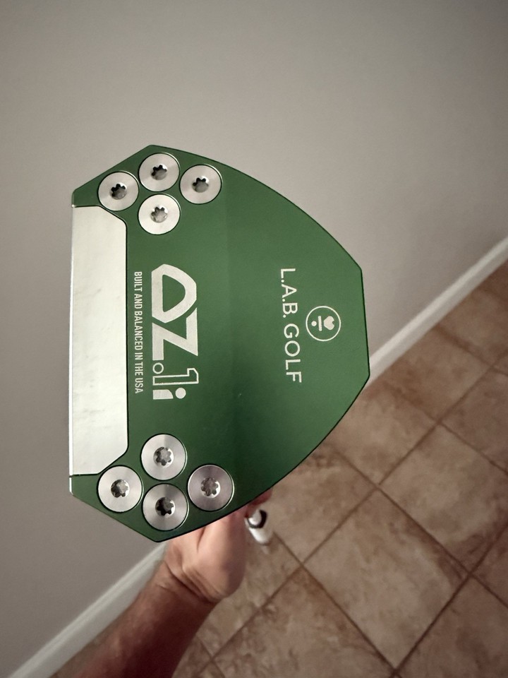 OZ.1i Custom Green Counterbalanced LH left Handed Lab golf | eBay