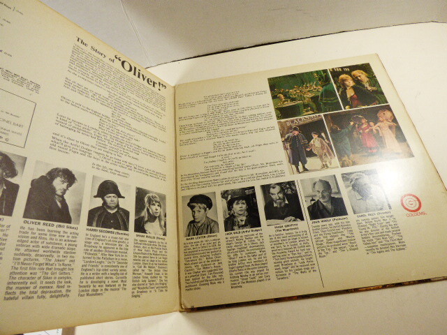VTG Oliver Musical Original Soundtrack Vinyl Record Album Columbia ...