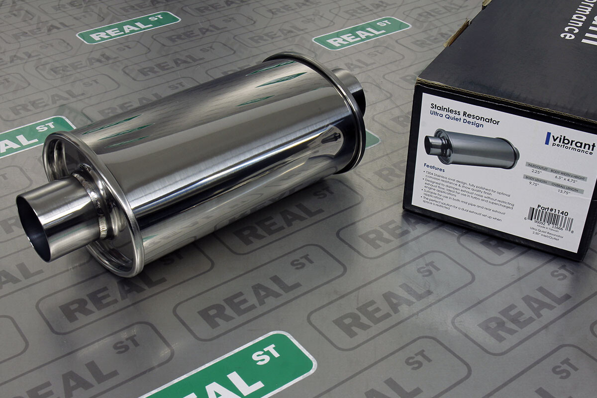 Vibrant Performance Ultra Quiet Resonator 2.25" Inlet/Outlet x 14 ...