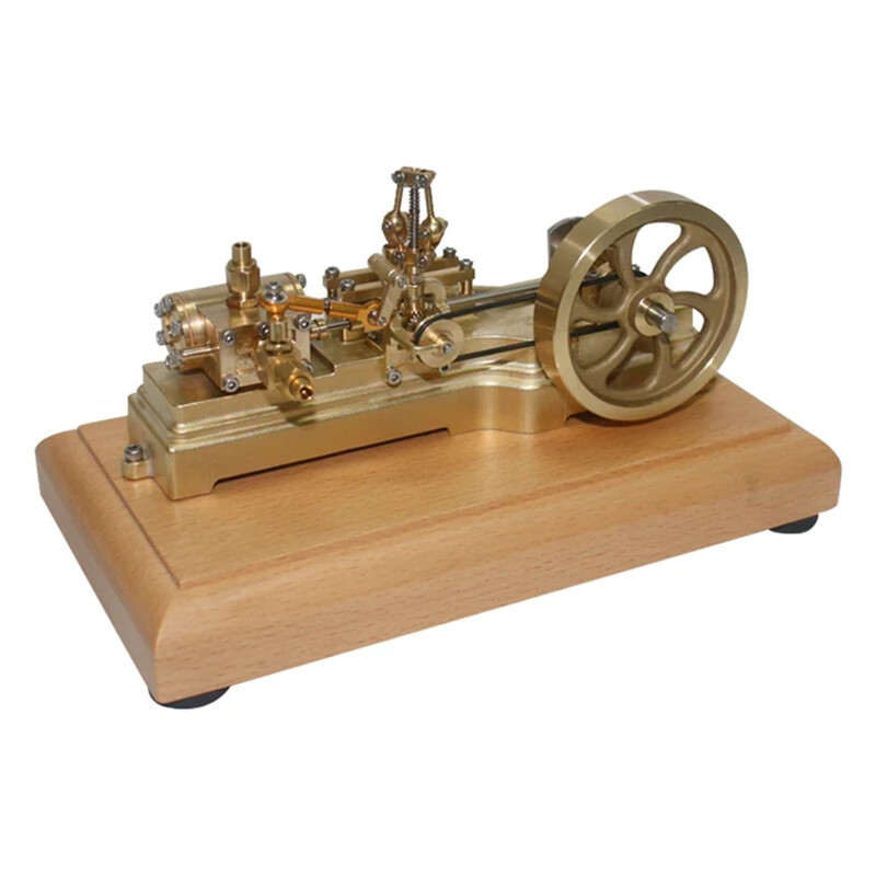 Mini S10 Retro Horizontal Mill Steam Engine Model Toys with Speed ...
