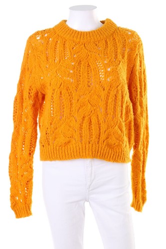 promod Pullover Strick Lochstrick XL Safran | eBay