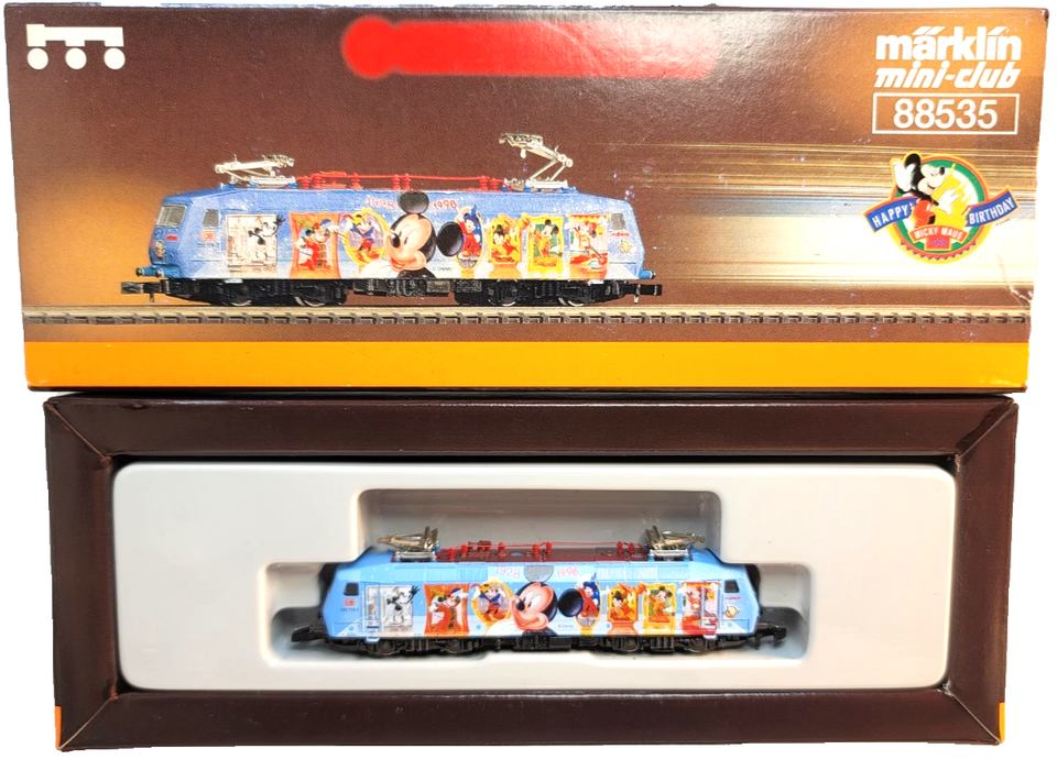 Marklin Z Scale 88535 "Mickey Mouse" Birthday 1928 -1996 Loco 5-pole ...