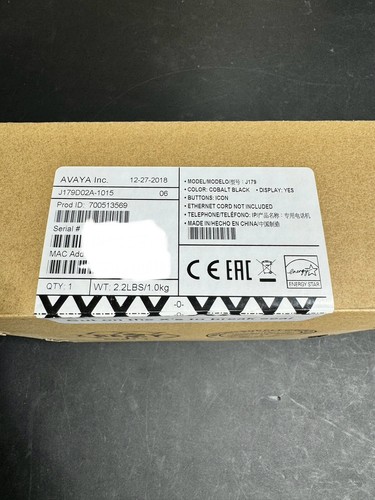 Avaya J179 Gigabit IP Phone (700513569) - Brand New | eBay