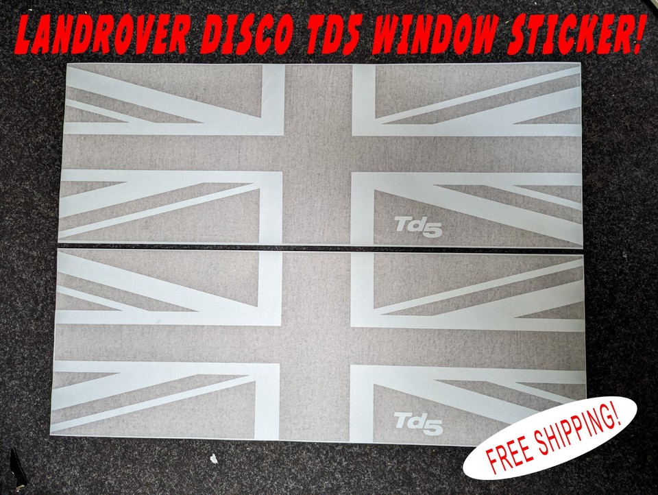 Discovery 2 TD5 / V8 Alpine Roof Window Sticker Set – Land Rover ...