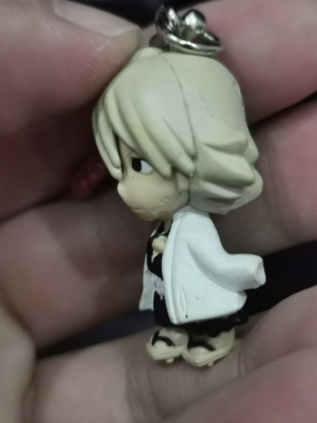 Urahara Kisuke Bleach Bandai Japan Anime Figure Netsuke Strap Keychain ...