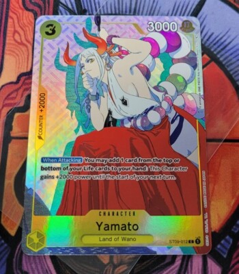 Yamato Gift Collection 2023 ST09-012 Alt Art Holo Foil Rare Limited One Piece | eBay
