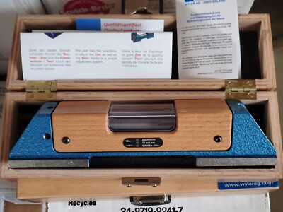 Wyler 8” High Precision Shaft Spirit Engineers Machinist Level 0.05mm ...