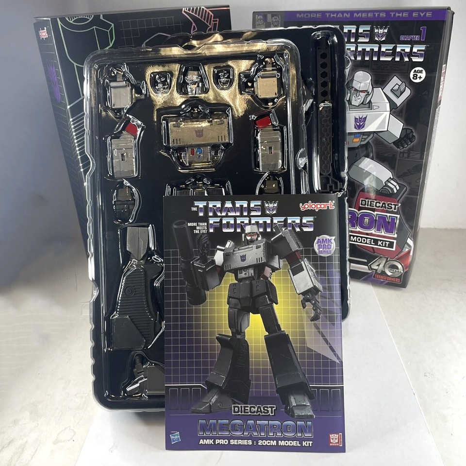 Transformers AMK PRO G1 Megatron Model Kit Figure Transforming Yolopart ...