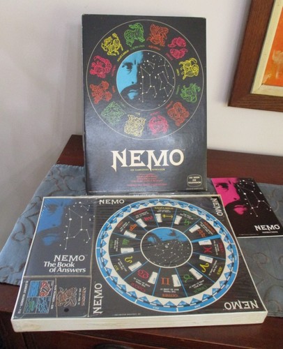 1969 vintage psychic fortune telling game nemo the clairvoyant ...