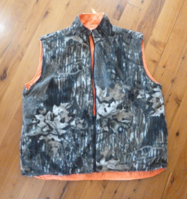GAME WINNER HUNTING VEST~~MOSSY OAK~~SIZE L~~REVERSABLE~~RN98223 | eBay