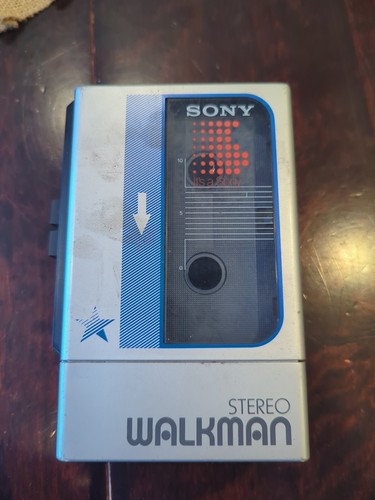 Vintage 80s Sony Stereo Walkman WM-8 Cassette Tape Player - parts ...