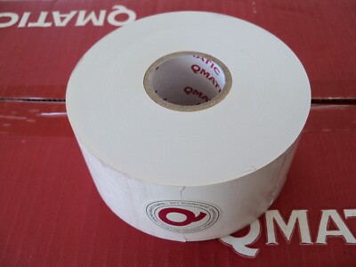 Qmatic Ticket Roll Black 58g 62mm 3000 tickets/roll - for BP 28 Series ...