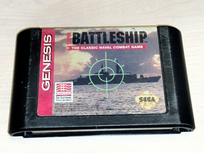 Super Battleship Sega Genesis Vintage classic original board game game ...