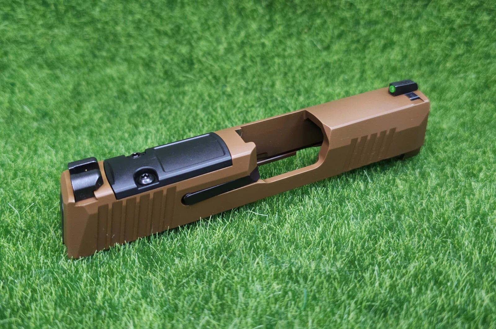 Sig Sauer Slide Assembly P365 P365X 9mm Shield RMS-c Cut, Coyote Tan ...