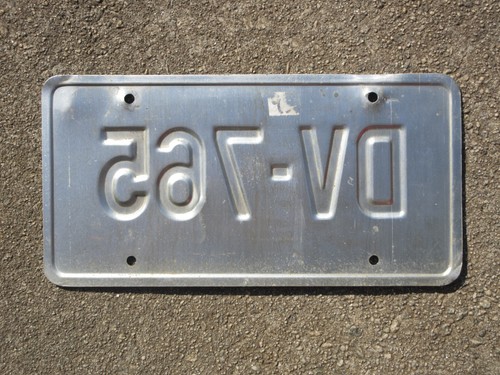 2005 West Virginia Disabled Veteran License Plate WV DC 465 Military ...