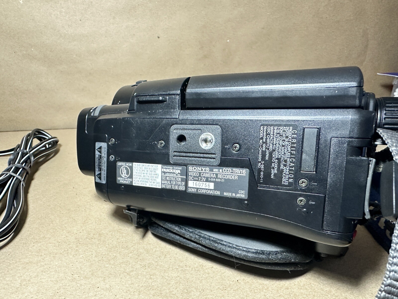Sony CCD-TRV16 Camcorder - Black for sale online | eBay