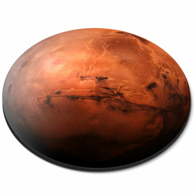 Round Mouse Mat - Awesome Planet Mars Solar System Office Gift #13144 ...