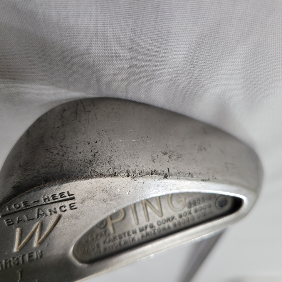 Ping Karsten I Black Dot Pitching Wedge Toe Heel Balance 17-4ph Steel ...