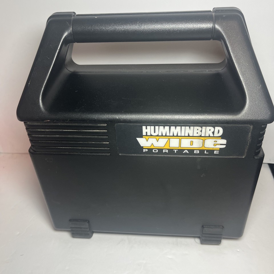 HUMMINBIRD WIDE ONE Fish Finder Unit With Transducer Travel Case New ...