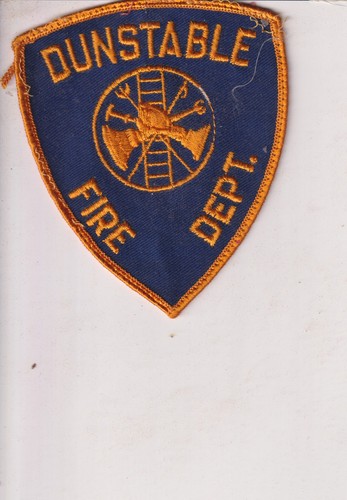 Vtge Obsolete Fireman's Patch.. Dunstable, Massachusetts Fire Dept. | eBay
