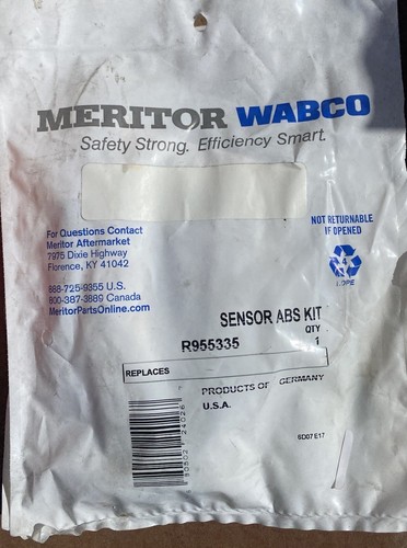WABCO R955335 Sensor ABS Kit in Factory Bag for sale online | eBay