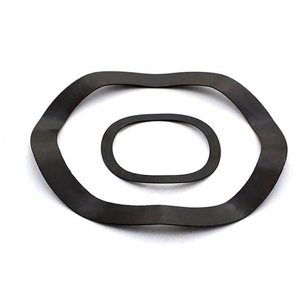 M3-M118 Metric Wavy Spring Washers Wave Crinkle Gasket Shim - Black ...