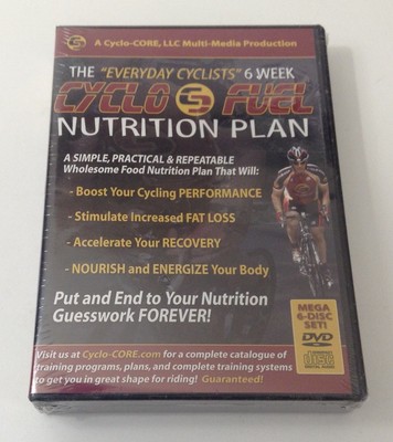Cyclo-Core 6 Wk Cyclo Fuel Nutrition Plan, 6-Disc DVD & CD Set | eBay