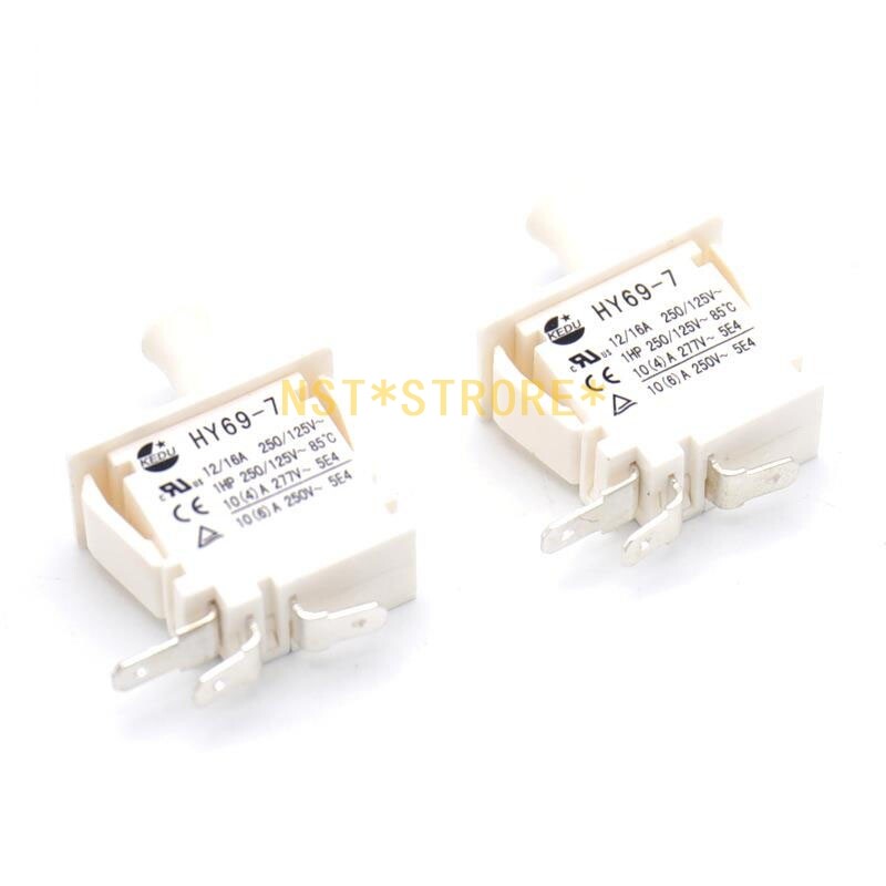 5PCS/Lot New HY69-7 Electric Micro Switch 12/16A 250/125V | eBay