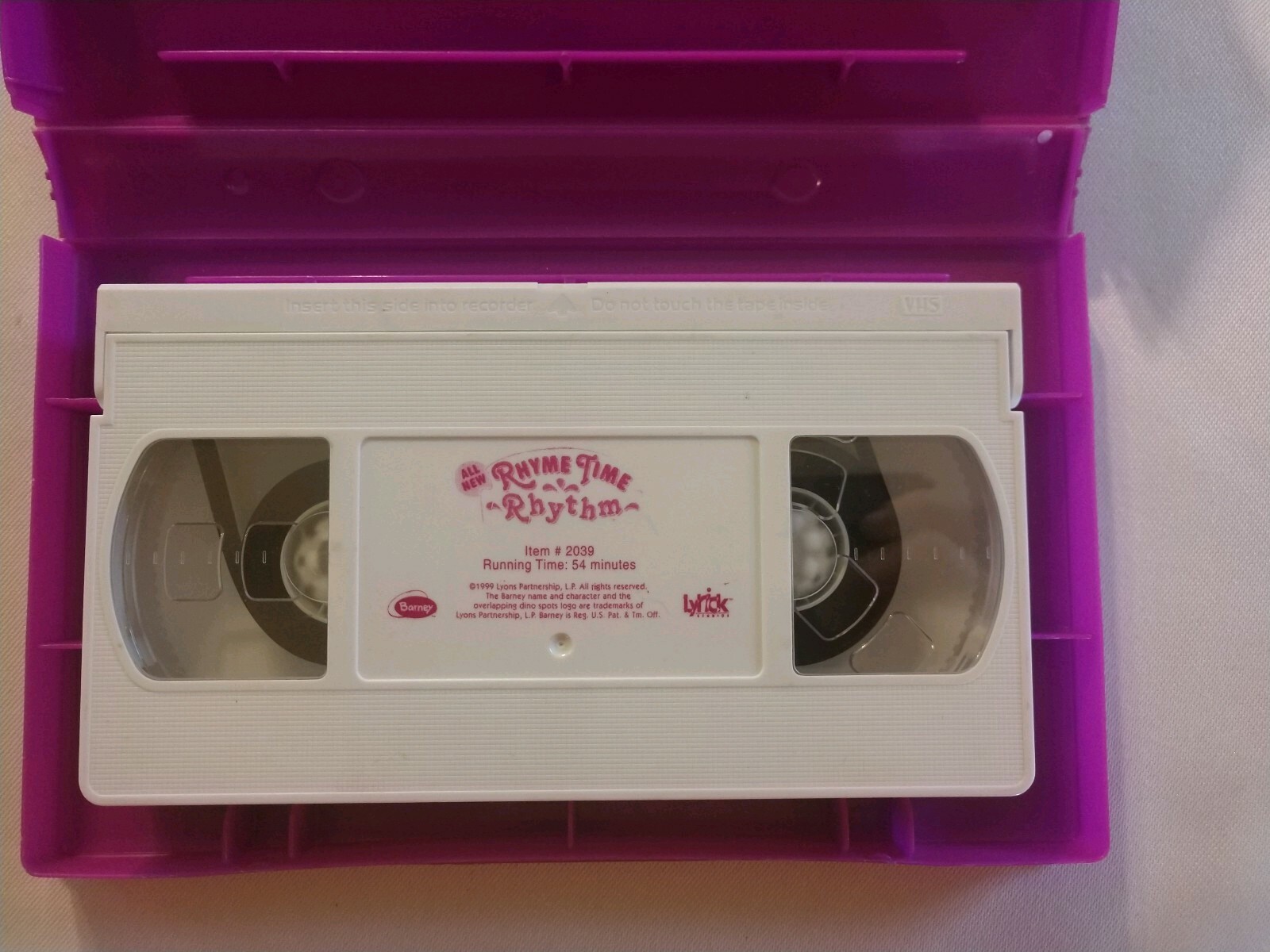 Barney’s All New Rhyme Time Rhythm VHS | Grelly USA