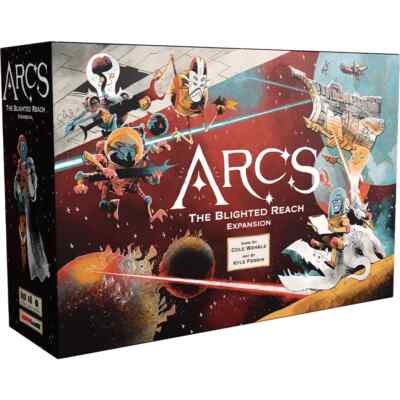 Arcs: The Blighted Reach Expansion Campaign Board Game Leder Games ...