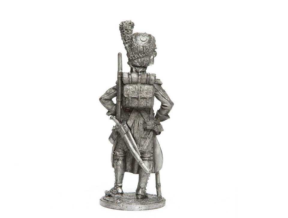 Tin 54mm Napoleonic Wars. Combat engineer foot grenadier Imperial Guard ...