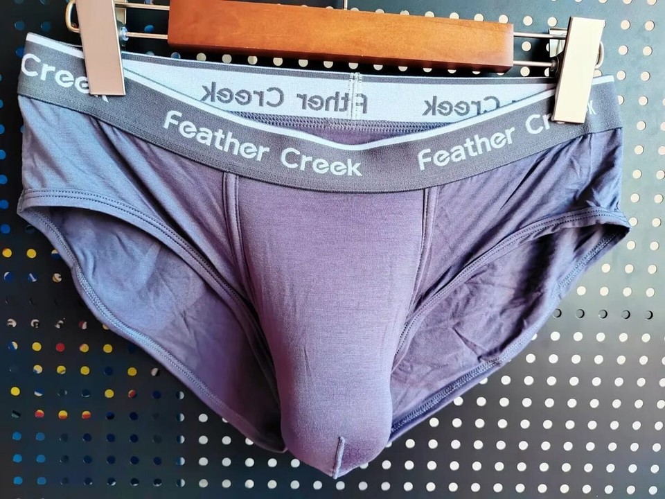 Man Bulge Pouch Underwear Super Big Modal Crotch Pockets sexy hot male ...