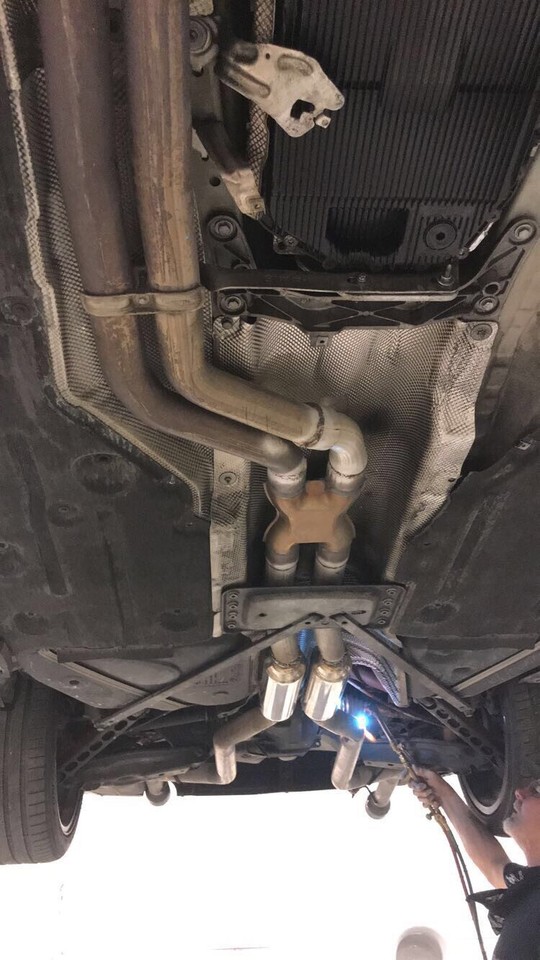 2.5" Inlet/Outlet 12" Length Muffler Exhaust Resonator For Ford Escape ...