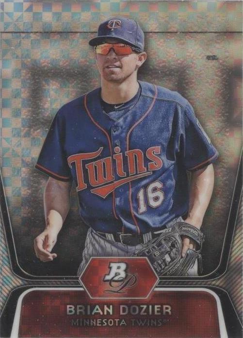 2012 Bowman Platinum - Prospects Brian Dozier #BPP62 X-Fractor (RC) for ...