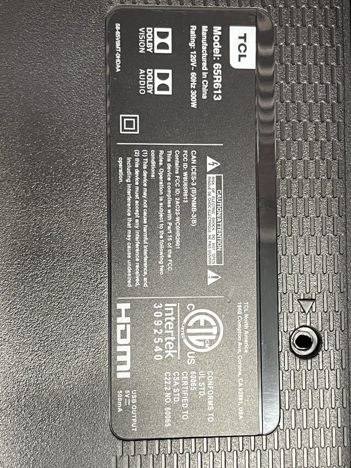 TCL 65R613 kit Repair | eBay