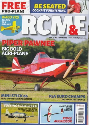 Radio Control Models & Electronics Magazine RCM&E - June 2022 with Pro ...