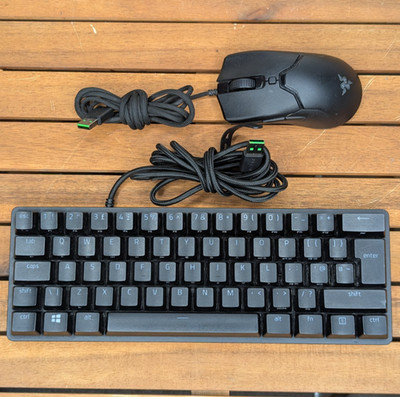 Razer Huntsman Mini + Razer Viper Mini RGB Gaming Mechanical Keyboard ...