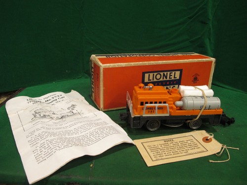 c7 Lionel Original Postwar BOXED #3927 Track Cleaning Car W/RARE NOTICE ...