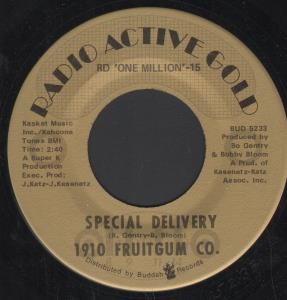 1910 Fruitgum Co Special Delivery 7" vinyl USA Radio Active Gold in ...