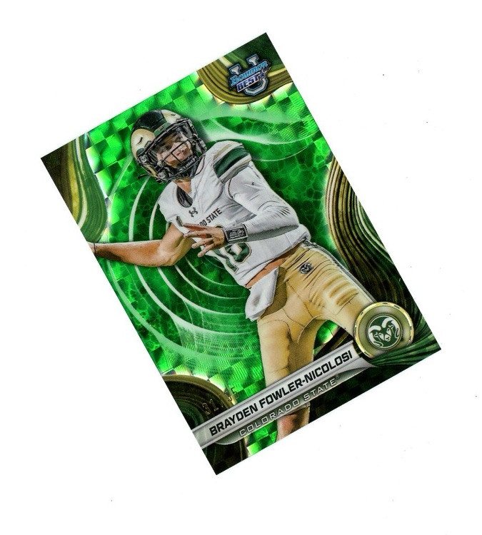 2024 Bowmans Best U GREEN SP BRAYDEN FOWLER-NICOLOSI /35! Colorado ...