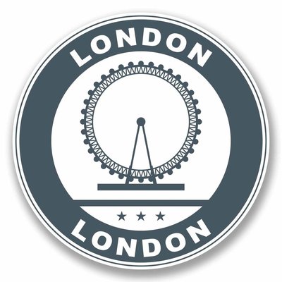 2 x London Eye UK Vinyl Sticker Car Travel Luggage #9801Â | eBay UK