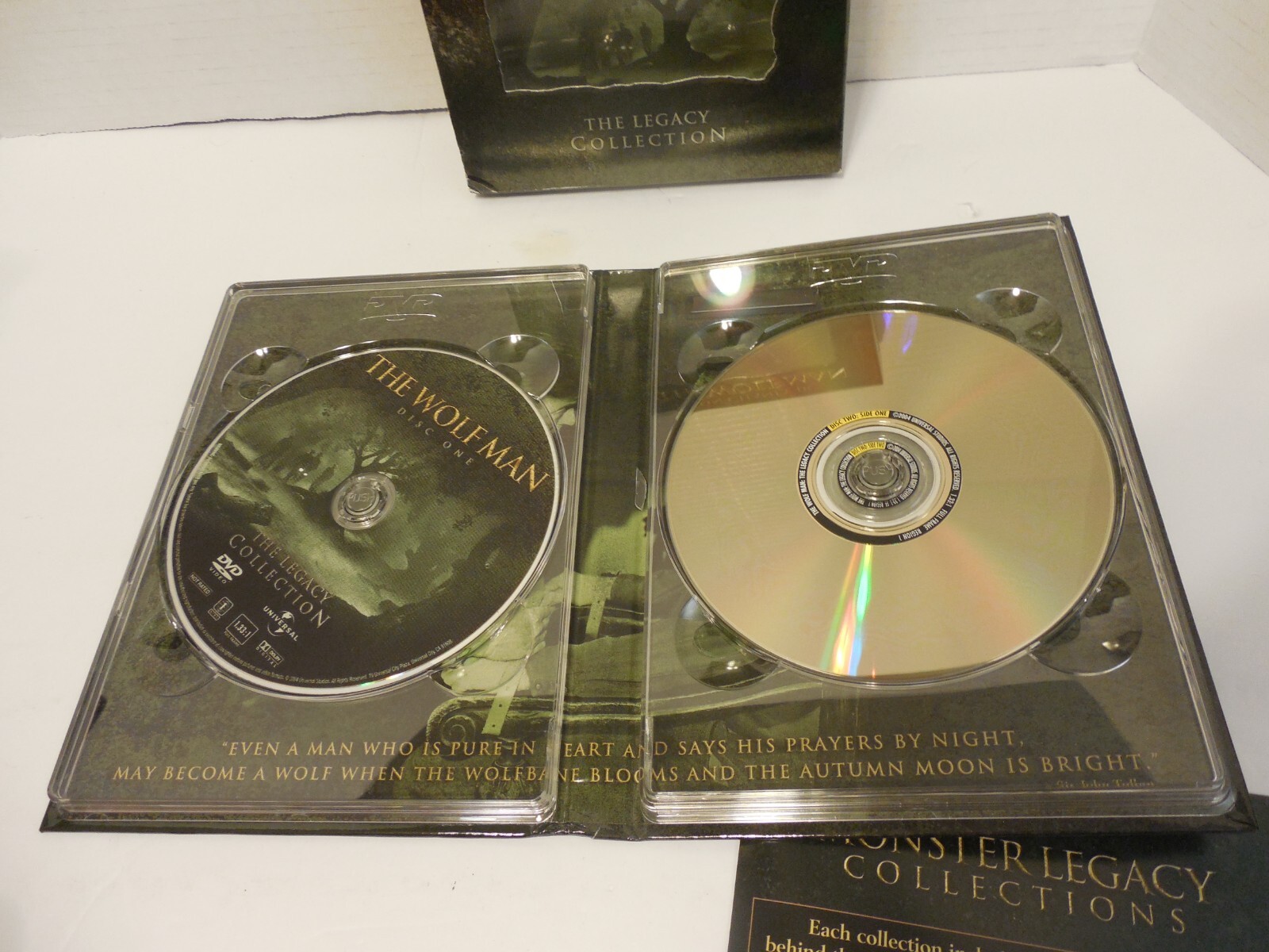 The Wolfman Legacy Collection DVDs, 1935-1946, Lon Chaney Jr WearWolf ...